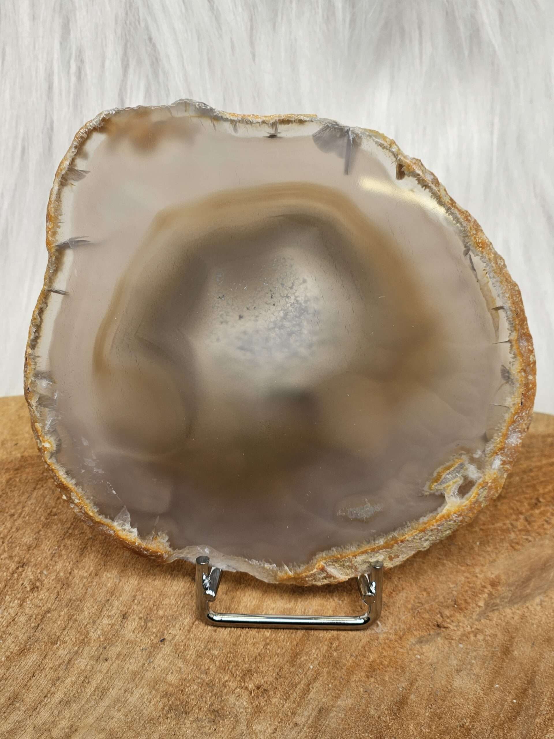 Agaat schijf – De Lachende Boedha