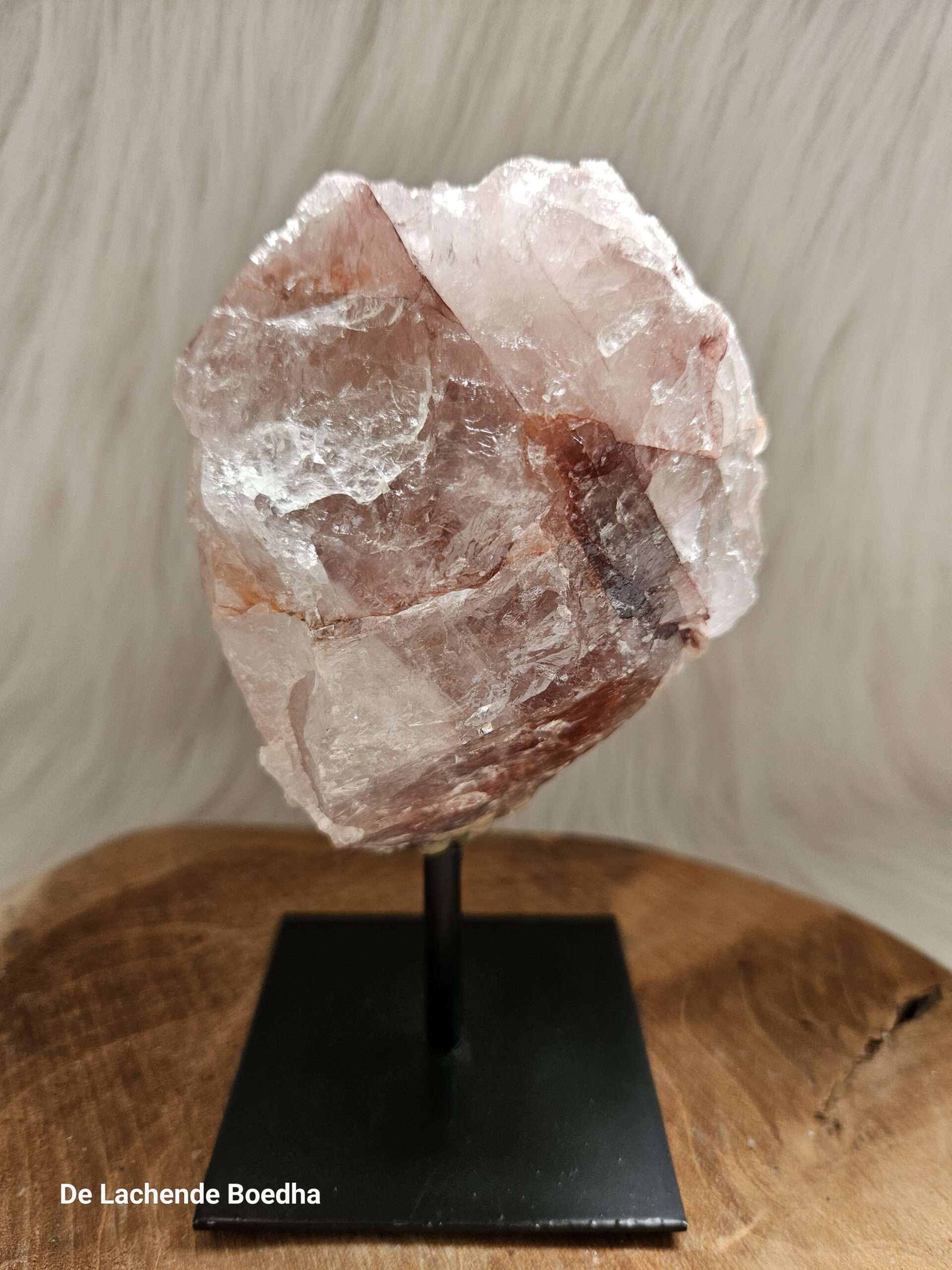 Hematoide kwarts – De Lachende Boedha